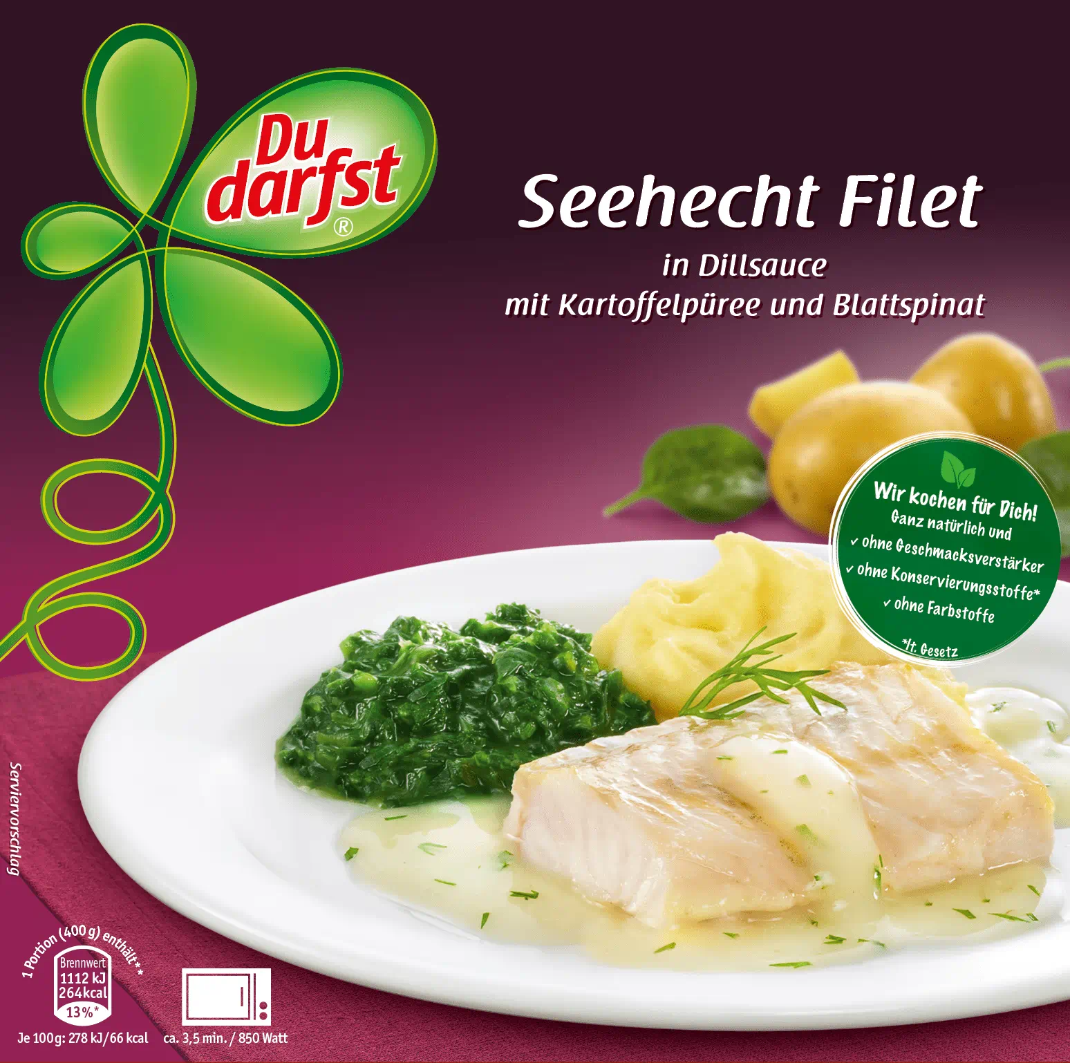 Seehecht Filet| Du Darfst